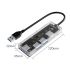 ORICO TA2U3-3ATS 5 ports USB3.0 Hub Clear
