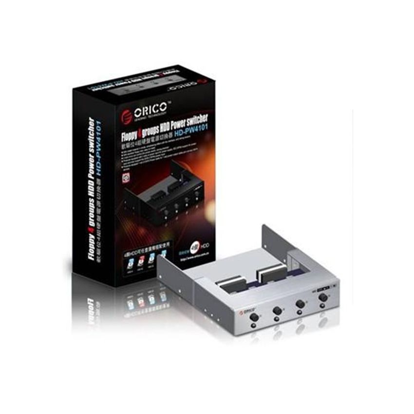 HD-PW4101 Floppy Drive 4 Hard Disk Power Switcher